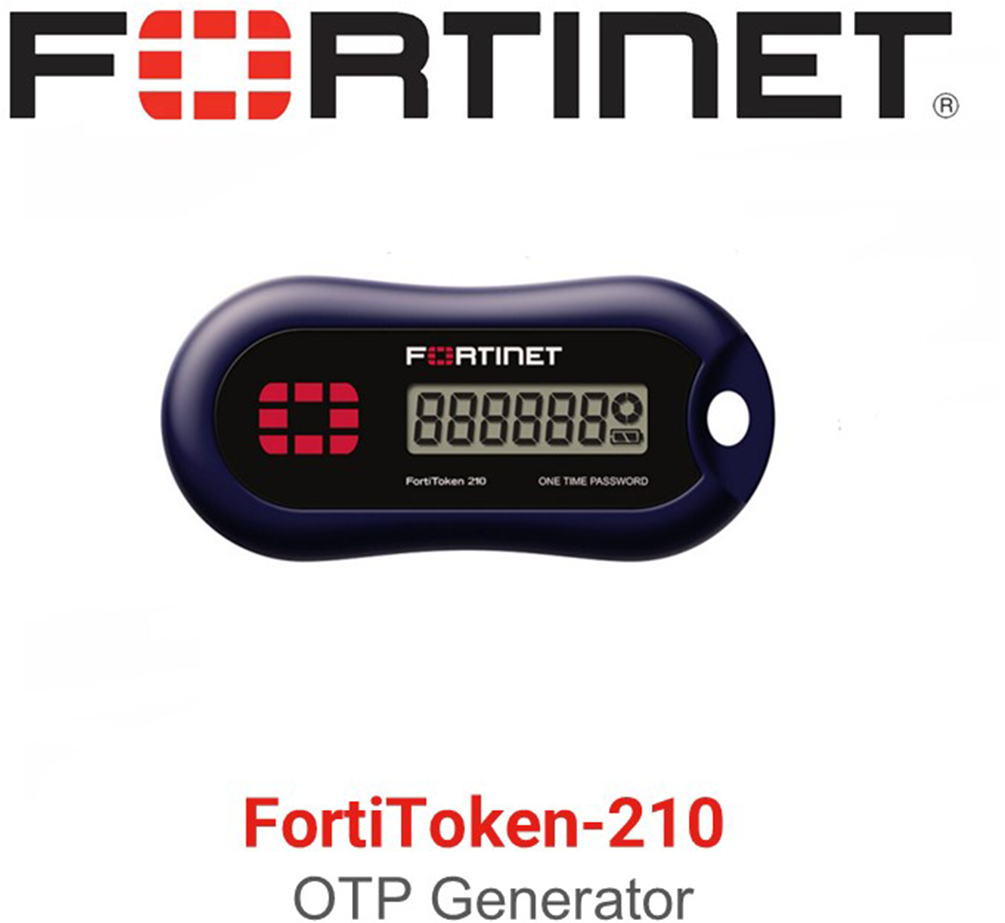 Fortinet FortiToken 210 | 5 Users Fortinet FortiToken 210 | 5 Users